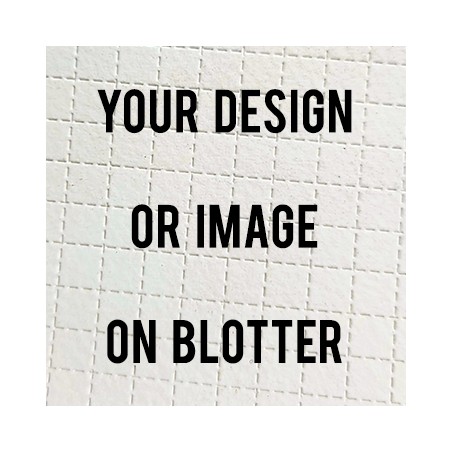 8 x 10 Inch Custom Printed LSD Blotter Art Sheets - Cotton Paper